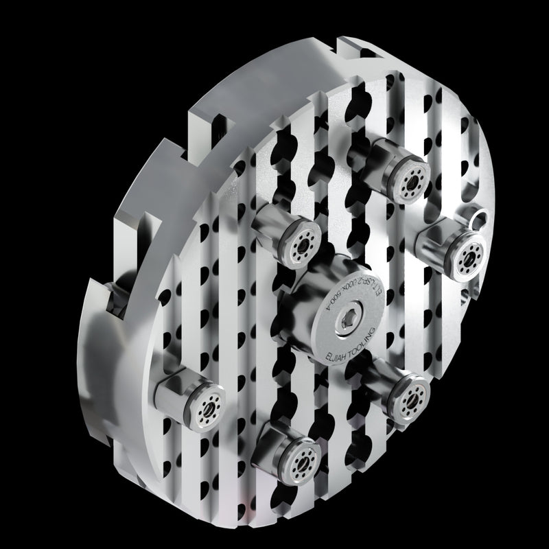 Elijah Tooling | Quick Change Modular Fixture Plate for Trunnion