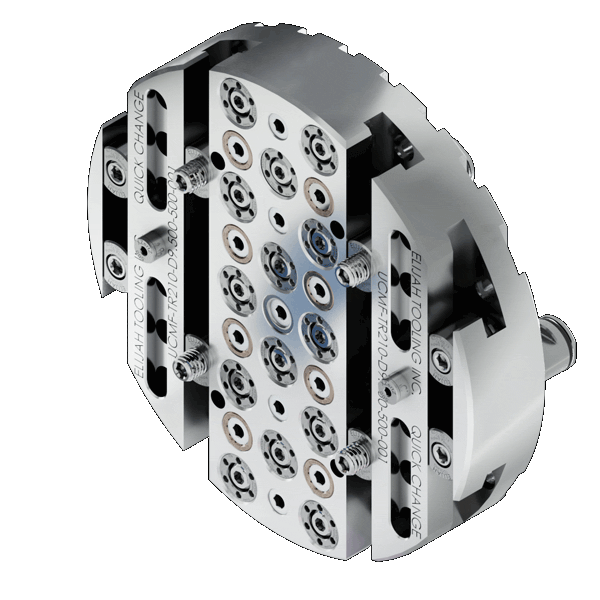 QUICK-CHANGE MODULAR FIXTURE PLATE FOR TRUNNION